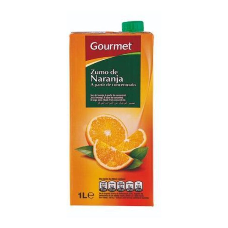 Zumo Gourmet de Naranja (1L) BRICK | DimeCuba