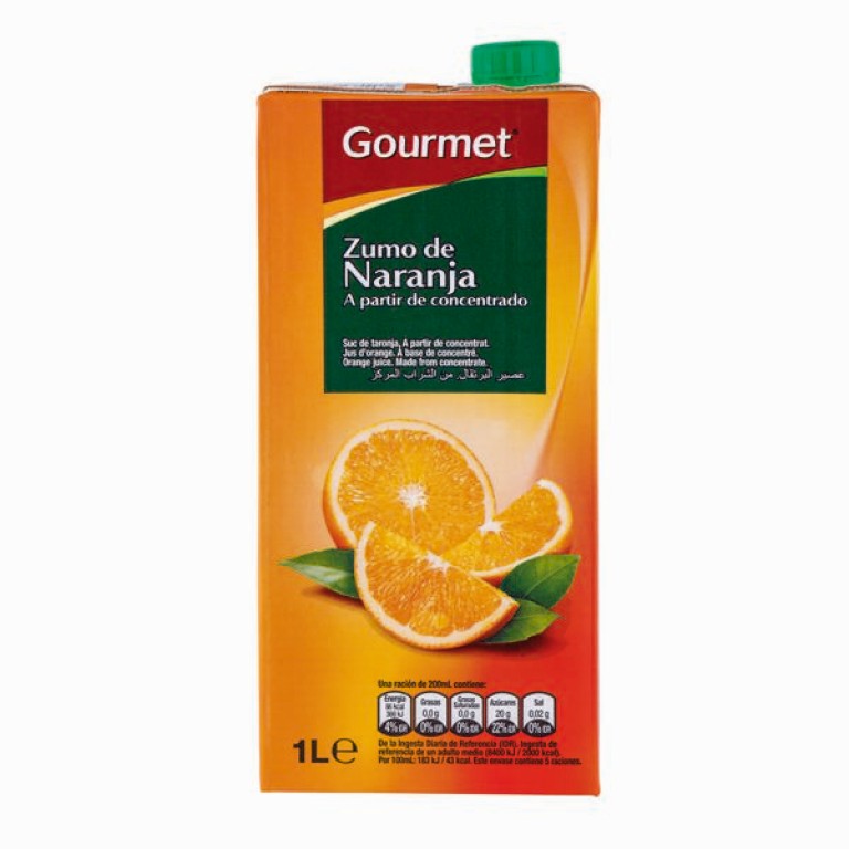 Zumo de Naranja Brick (1L) GOURMET | DimeCuba